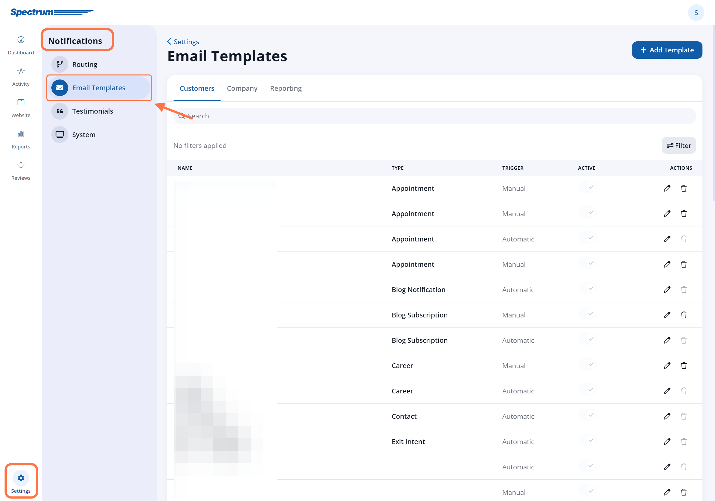 How to Customize the Review Incentive Email Template - Spectrum Inc