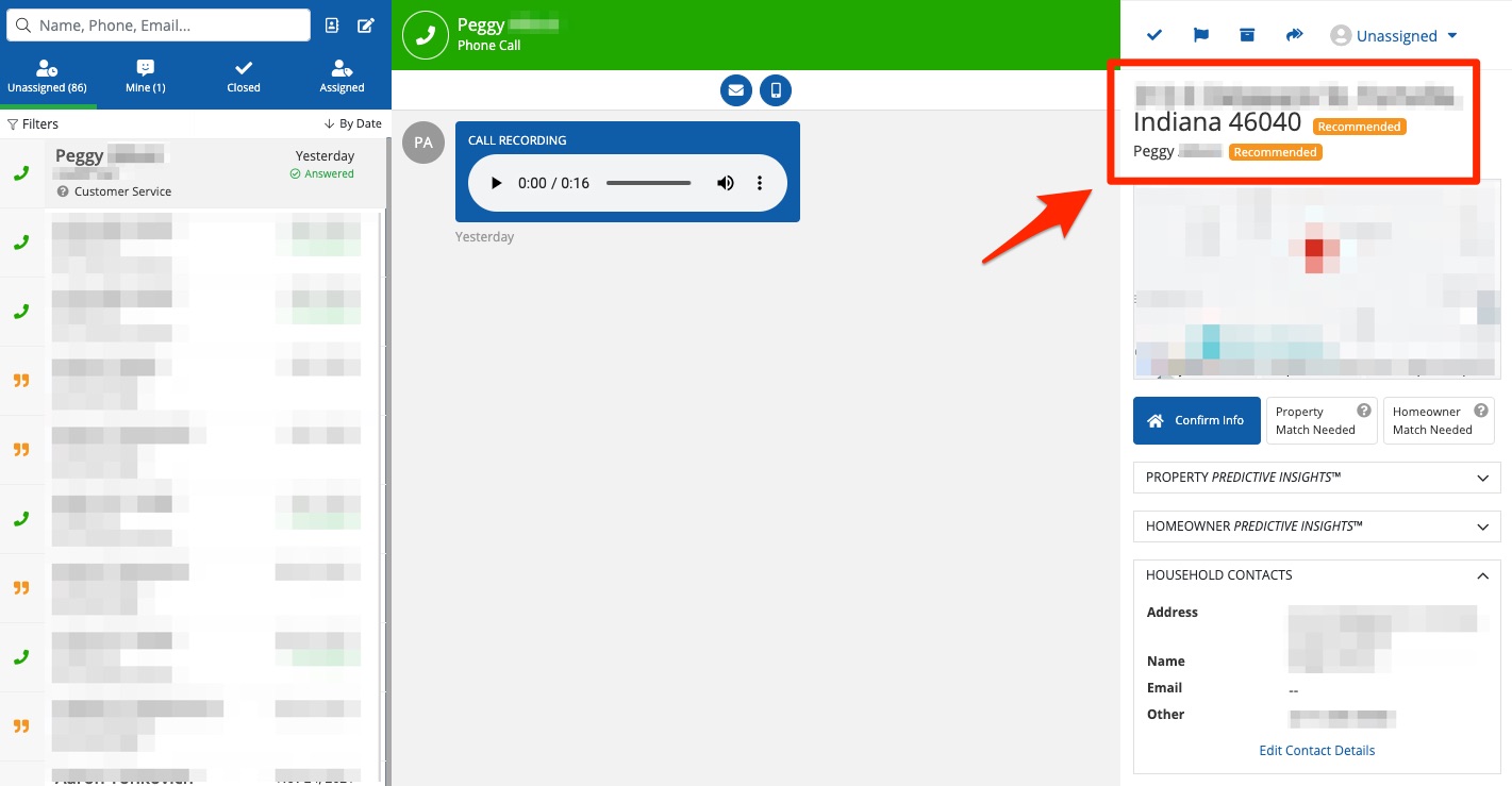 What Does Recommended Mean For A Contact PSAI Help